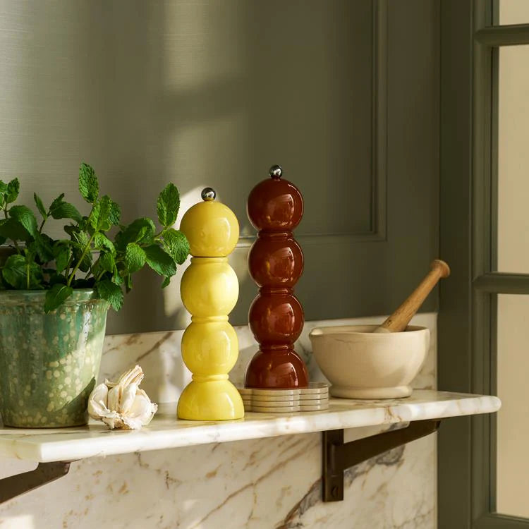 Addison Ross Salt & Pepper Mill Bobbin, Color Yellow – jl-living.com
