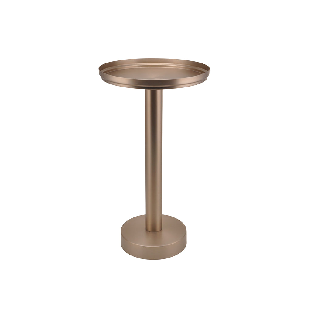 xlboom Rondo Tray Side Table Large - Soft Copper – jl-living.com